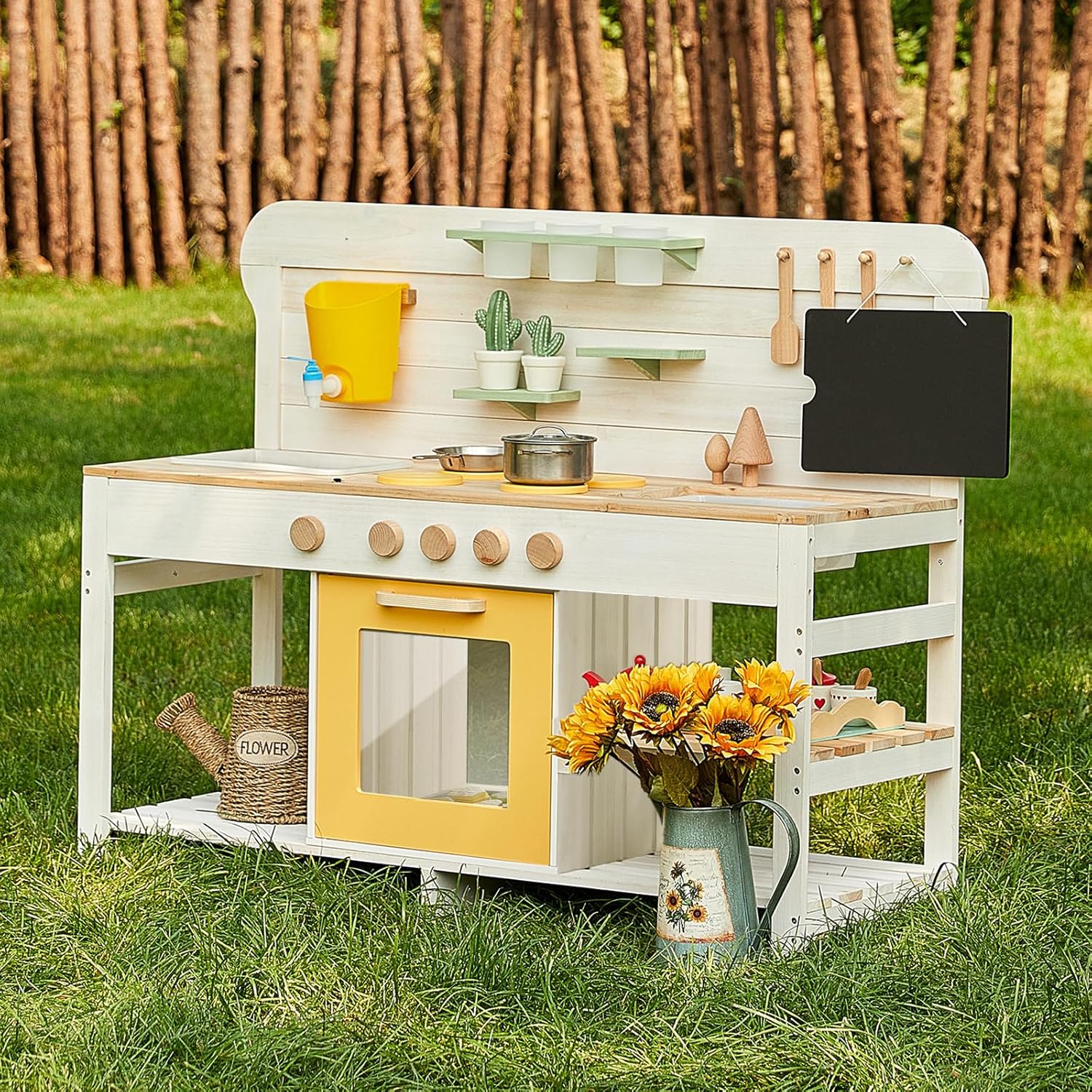 Jeni Wooden Kids Mud Kitchen - Eco Furniture For You | Custom Wooden ...