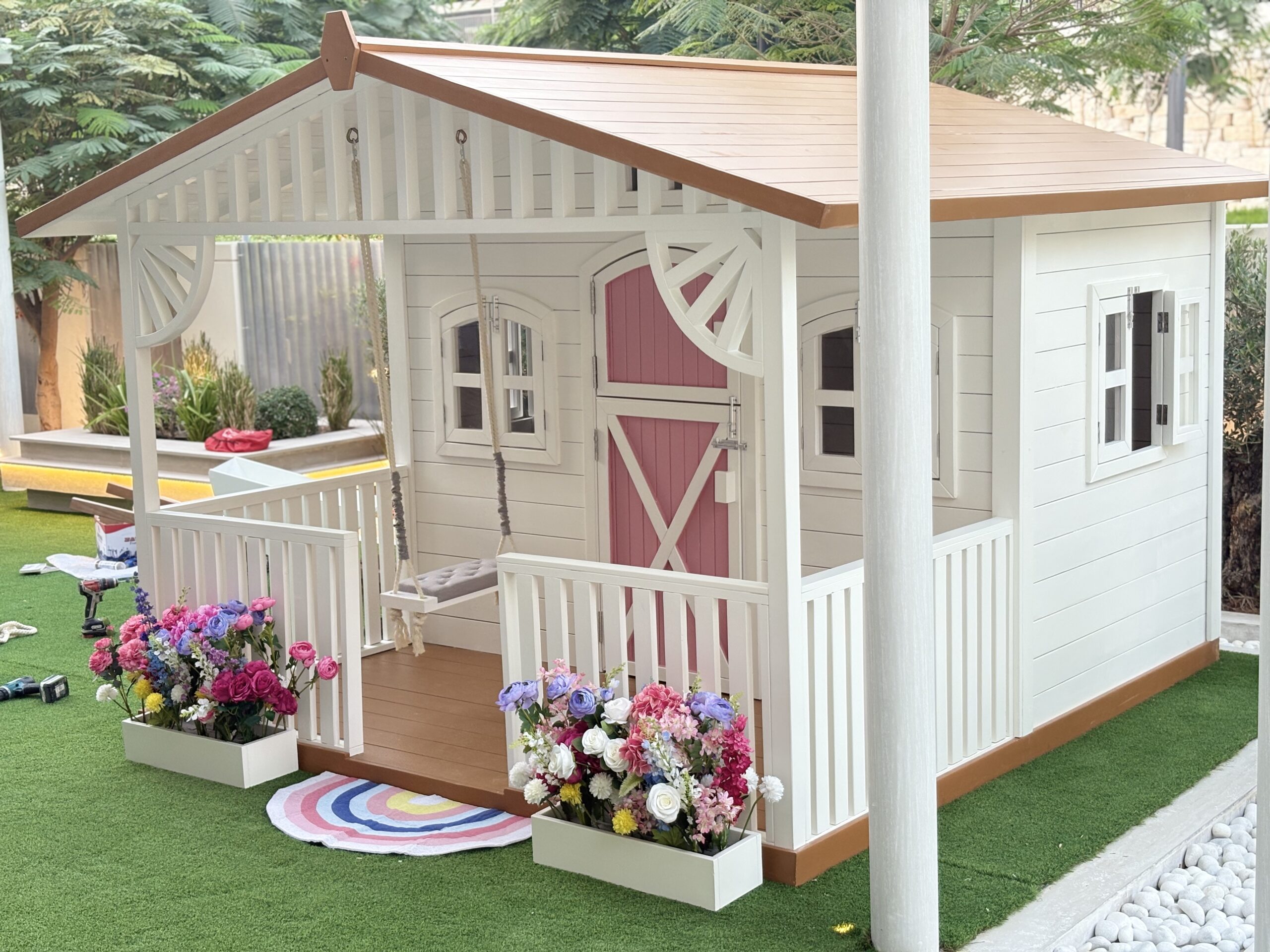 Czeniah Wooden Cubby Play House - Eco Furniture For You | Custom Wooden ...