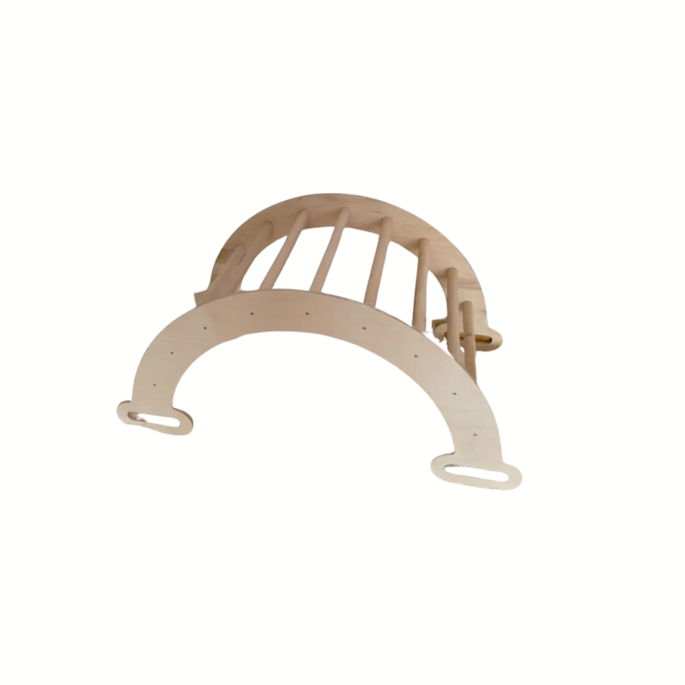 Wooden Climbing Arch for Kids | Safe Play | Indoor
