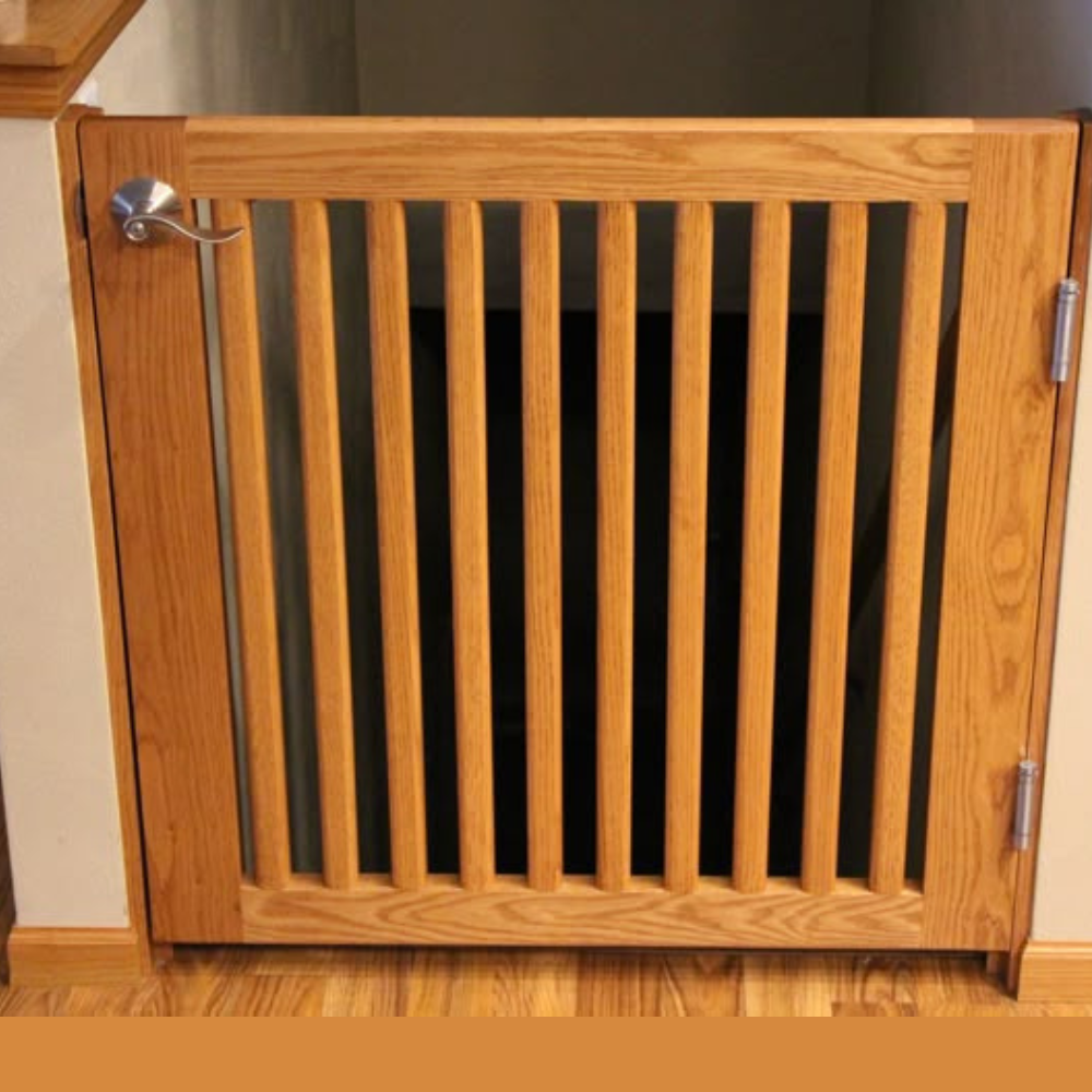 Baby Gate Fern- Custom Wooden Safety Gate - Eco Furniture For You ...